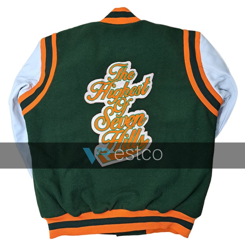 Florida A&M Varsity Jacket, Vintage Style Motto Letterman Bomber Jacket ...