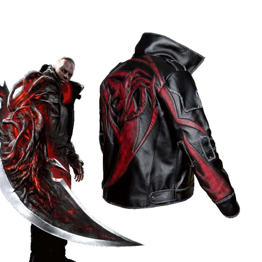 Handmade Men Proto Dragon Leather Jacket, Men's Stylish Gamer Leather ...