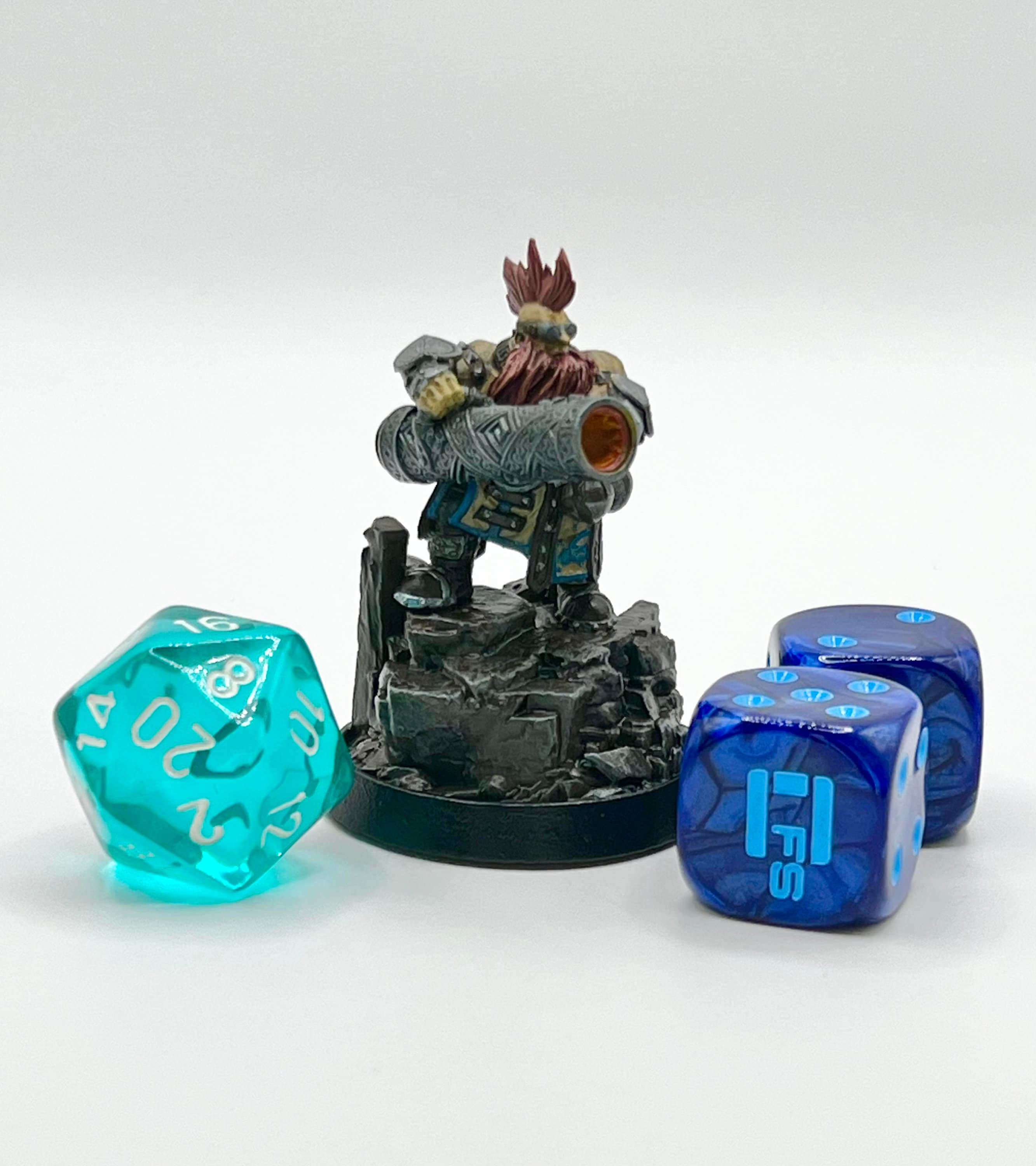 Hand Painted Dwarf Cannoneer, Gunslinger, Artificer I 28mm Miniature I Dungeons and Dragons - Etsy