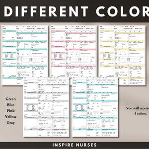 PACU Nurse Report Sheet, PACU Nursing Report Sheet, PACU Nurse Handoff ...
