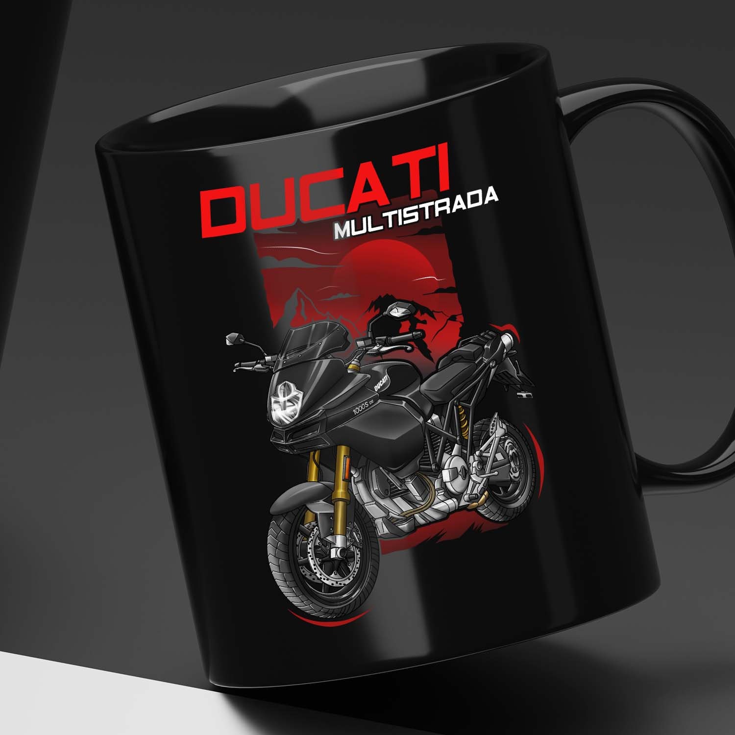 Ducati Mug for Ducati Multistrada 1000 ADV Riders Motorcycle Mug for ...