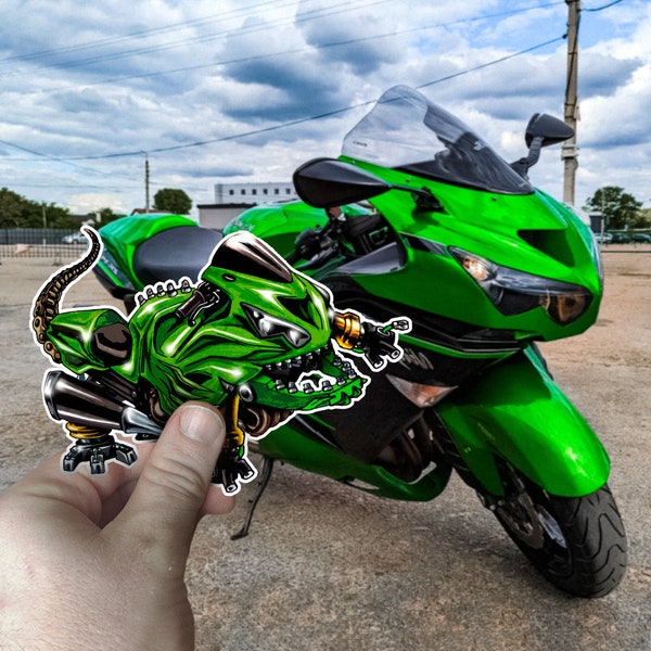 Kawasaki Zx14 Decals - Etsy