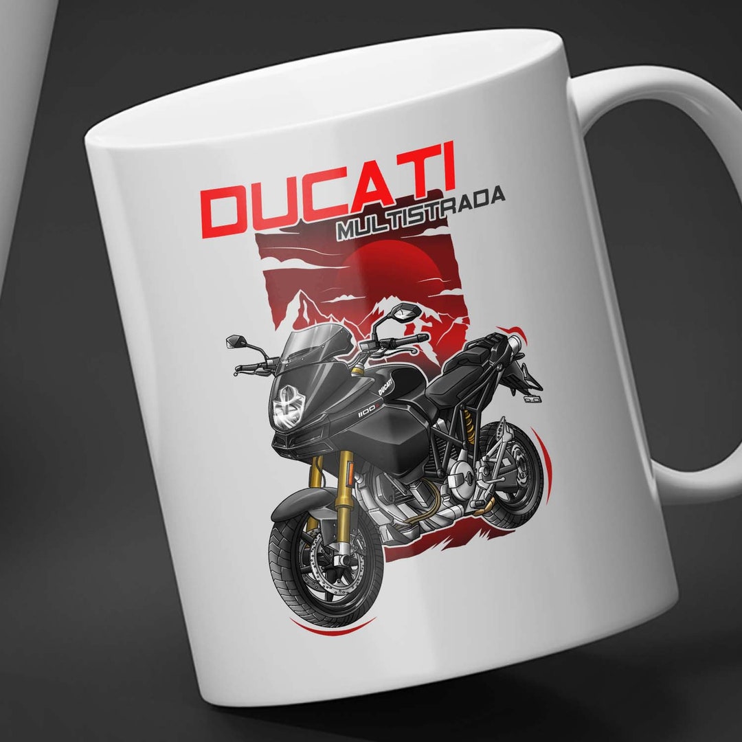 Ducati Multistrada 1100 Motorcycle Mug Motorcycle Apparel for - Etsy