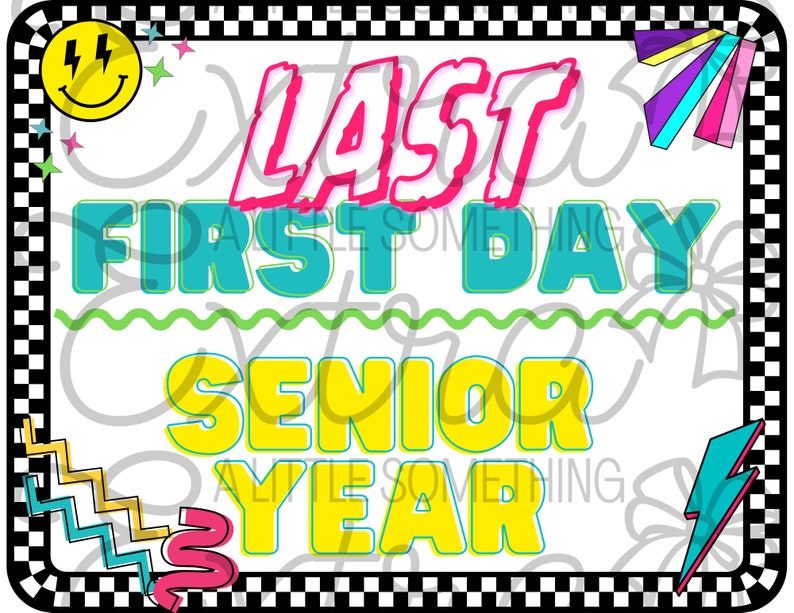 First Day of School Sign - Etsy