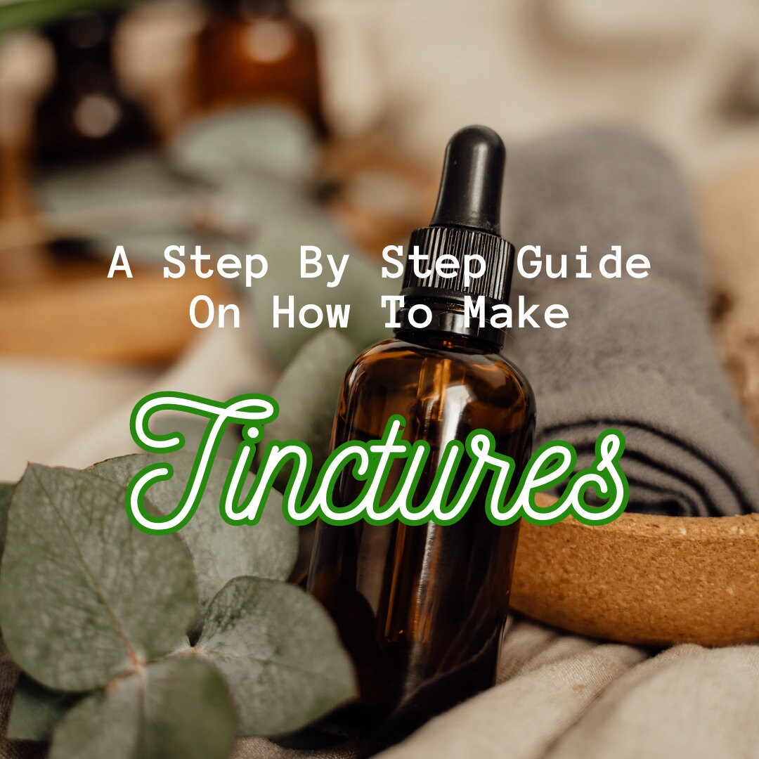 A Step by Step Guide on How to Make Tinctures - Etsy
