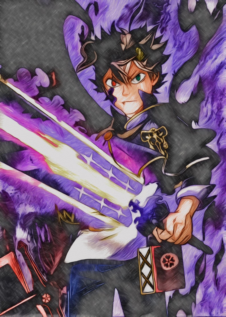 Black Clover Character - Etsy