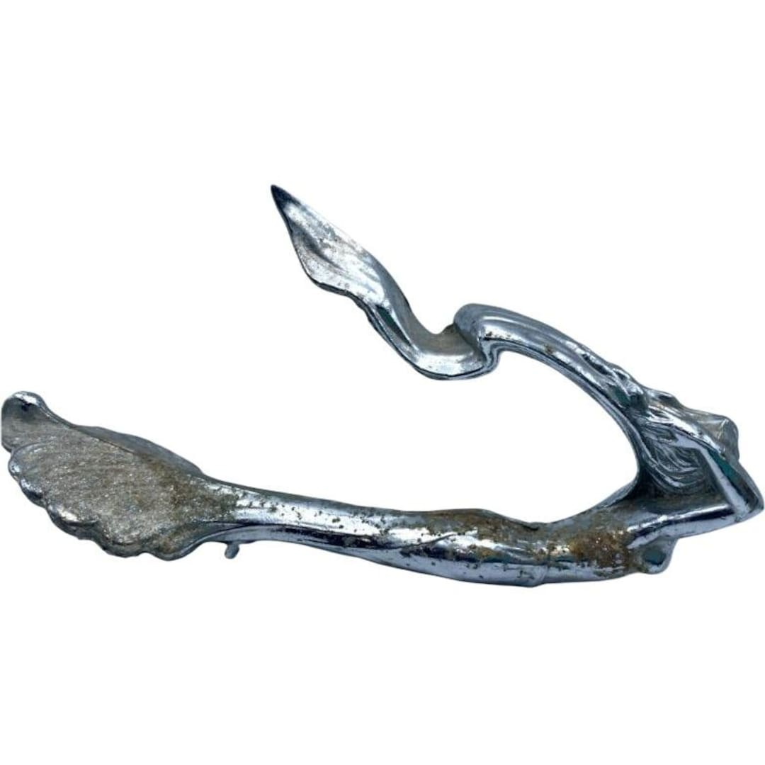 Cadillac Flying Goddess Lady Scarf Hood Ornament Chrome Vintage - Etsy