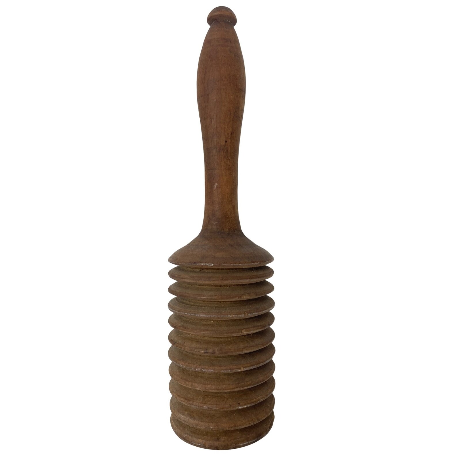 Antique Vintage Wood Pounder Pestle Masher Wooden Primitive Kitchen ...