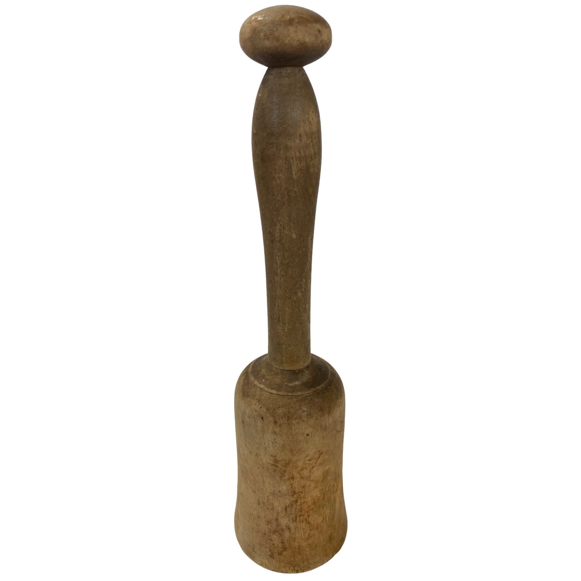 Antique Vintage Wood Pounder Pestle Masher Wooden Primitive Kitchen ...