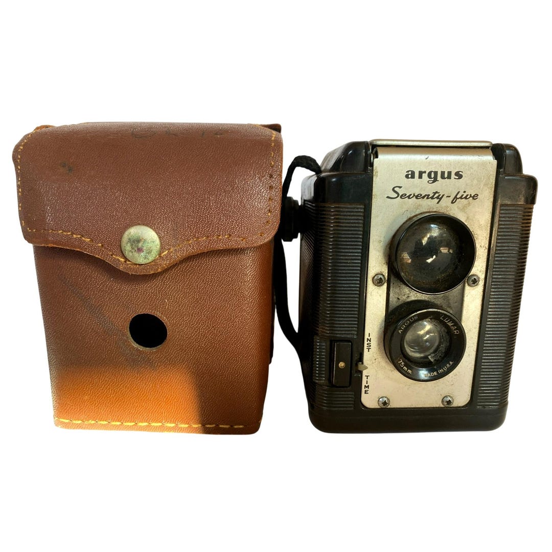 Vintage Argus Seventy-five 75 Camera 1949-1964 Lumar 75mm Lens Pseudo ...