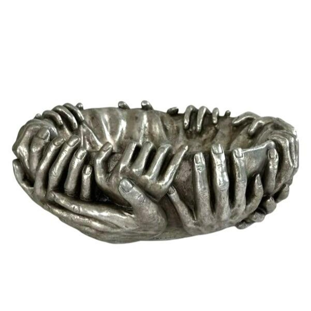 TMS 07 Vitruvian Collection A Very Handy Bowl Indeed Centerpiece Hands ...