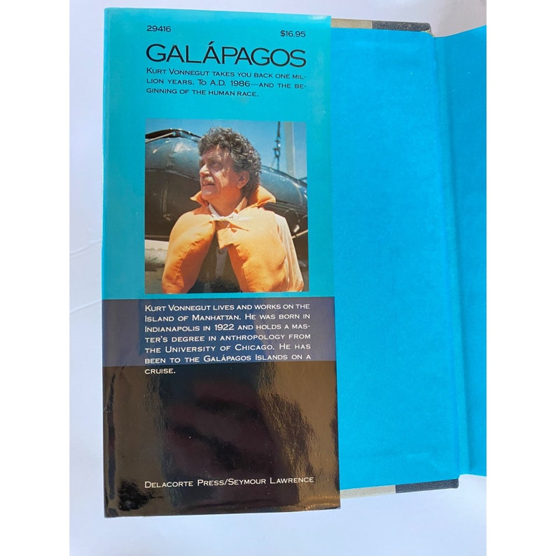GALAPAGOS Kurt Vonnegut First Edition 1st Edition First - Etsy