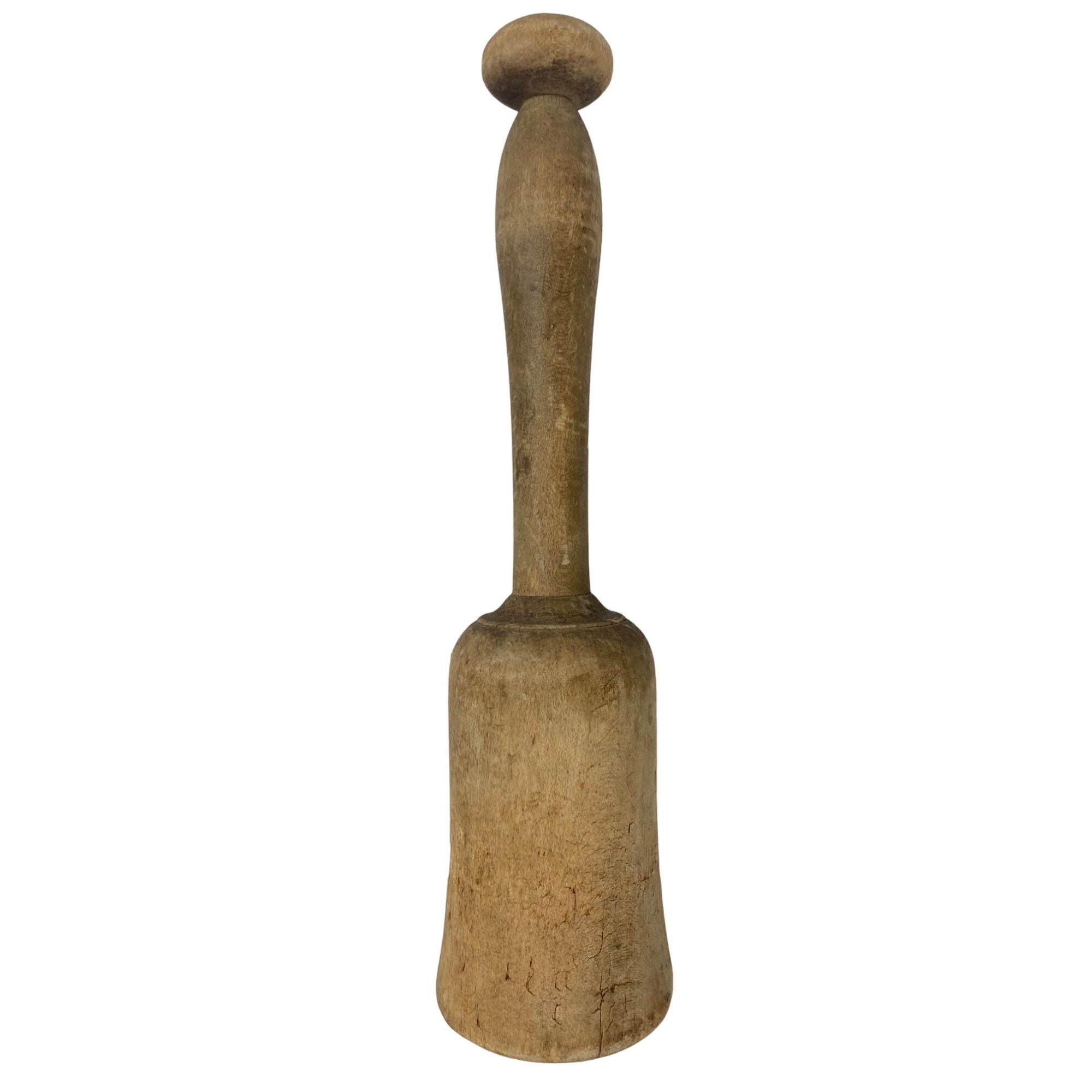 Antique Vintage Wood Pounder Pestle Masher Wooden Primitive Kitchen ...