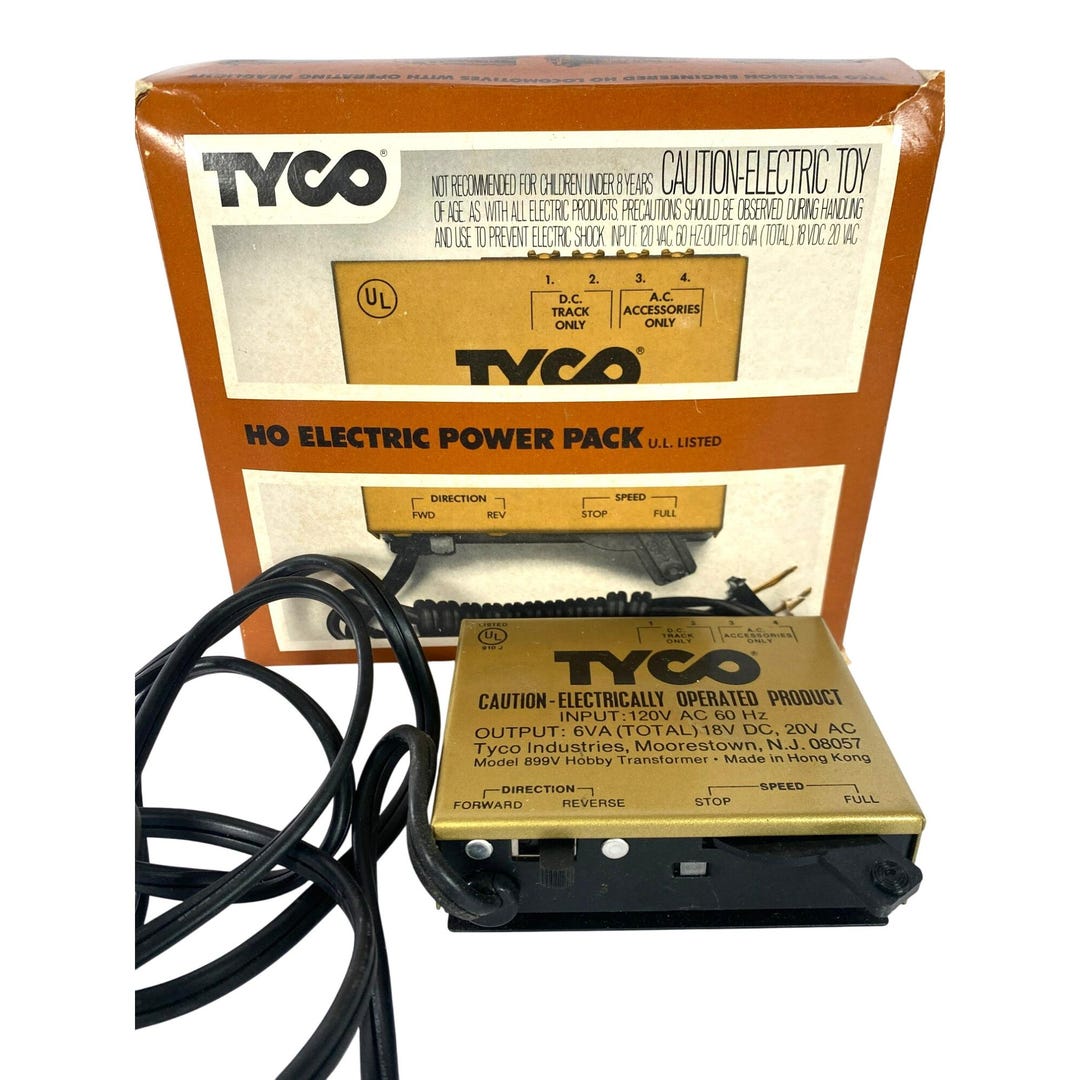 Vintage Electric Train/parts Accessories HO Scale Electric Power Pack ...