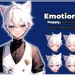 Pngtuber, White Cat Neko Boy 2d Vtuber / Premade & Presetup Model With ...