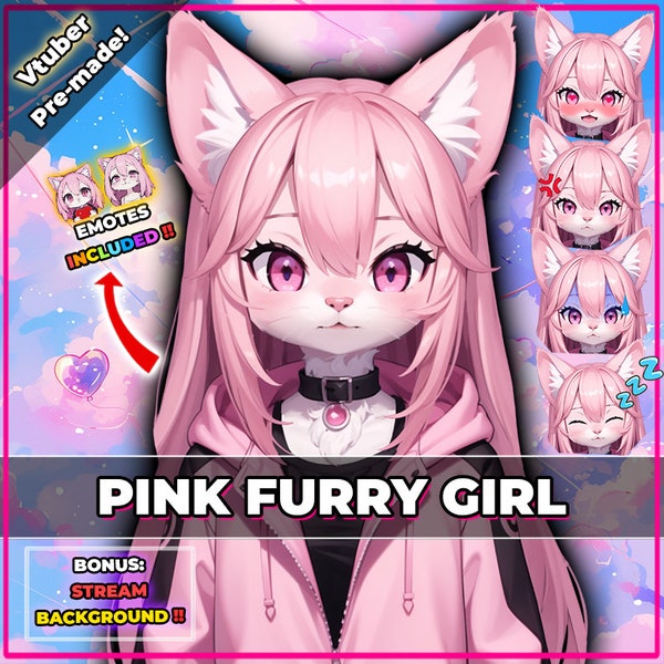 Furry Vtuber Girl - Etsy