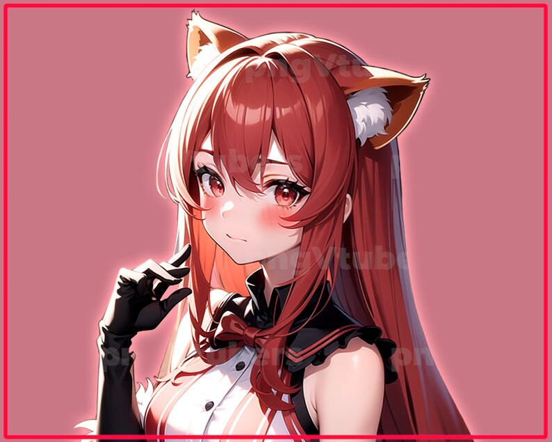 Pngtuber Red Panda Girl 2d Vtuber / Premade & Presetup Model - Etsy Canada