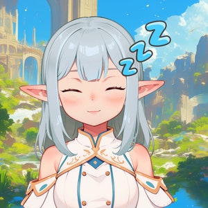 Ready to Use Vtuber, Elf Girl Girl / Premade & Presetup Model, Ready ...