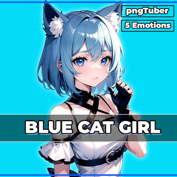 Vtuber 2d Model Neko - Etsy