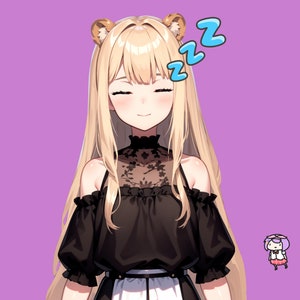 Ready to Use Vtuber, Brown Bear Girl / Premade & Presetup Model, Ready ...