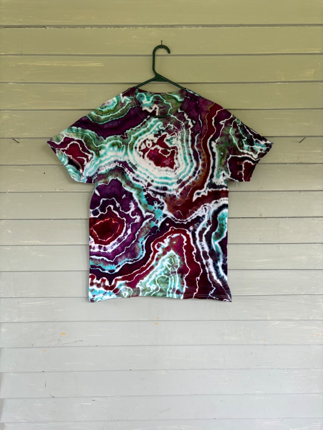 Geode Tie Dye, Ice Dye, Handmade, Size Large, Dharma Dyes, Hippie ...