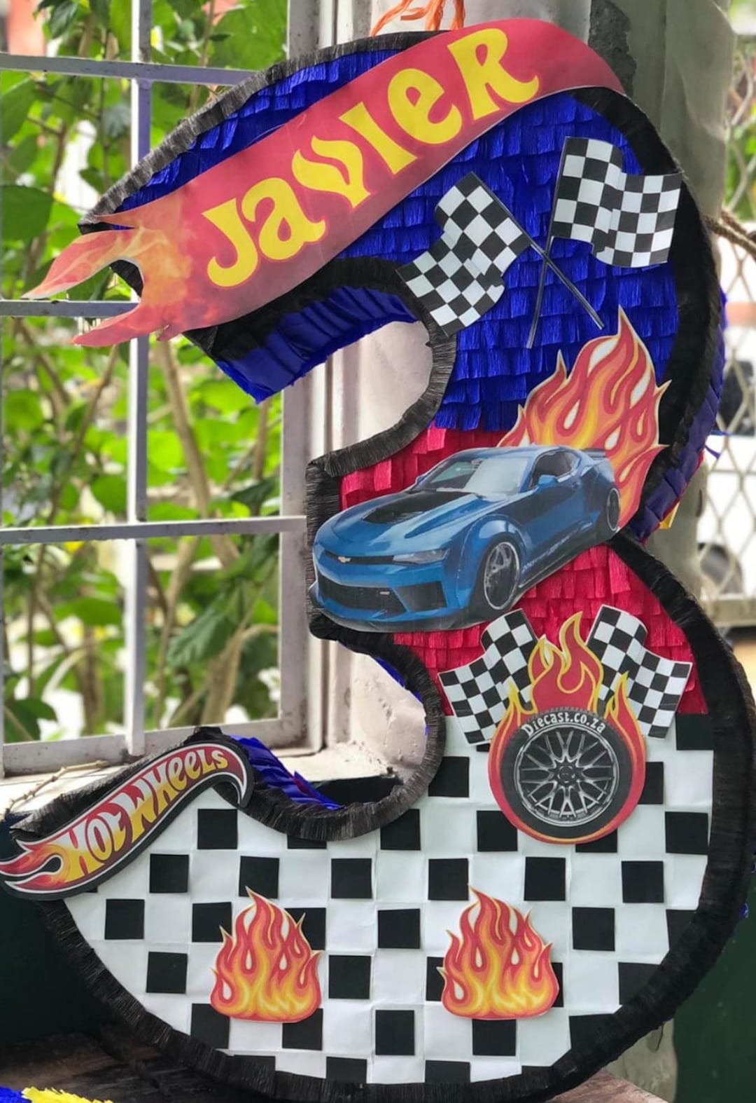 Hot Wheels Theme Piñata - Etsy