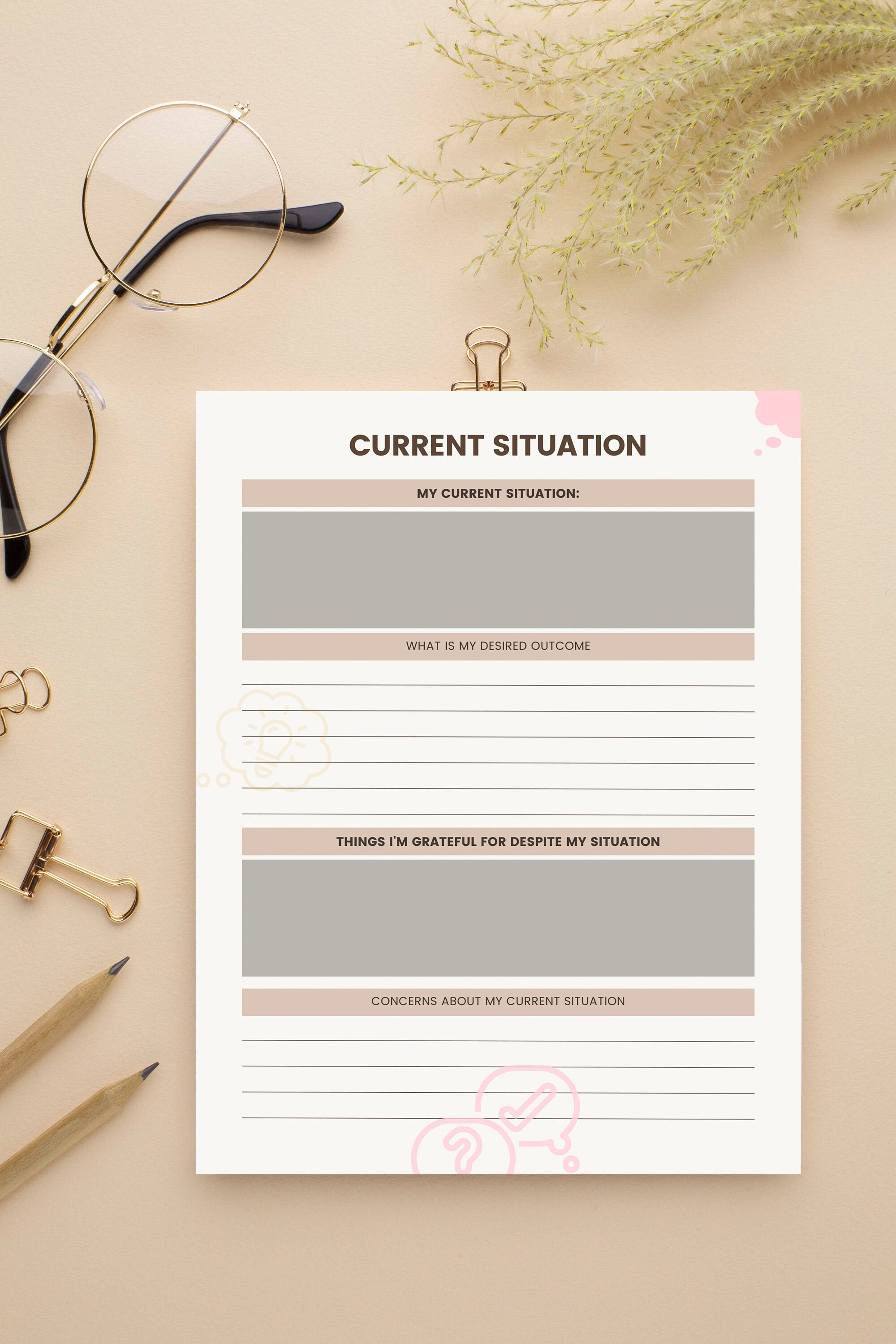Printable Mindfulness Planner Printable Planner for Planner Selfcare ...