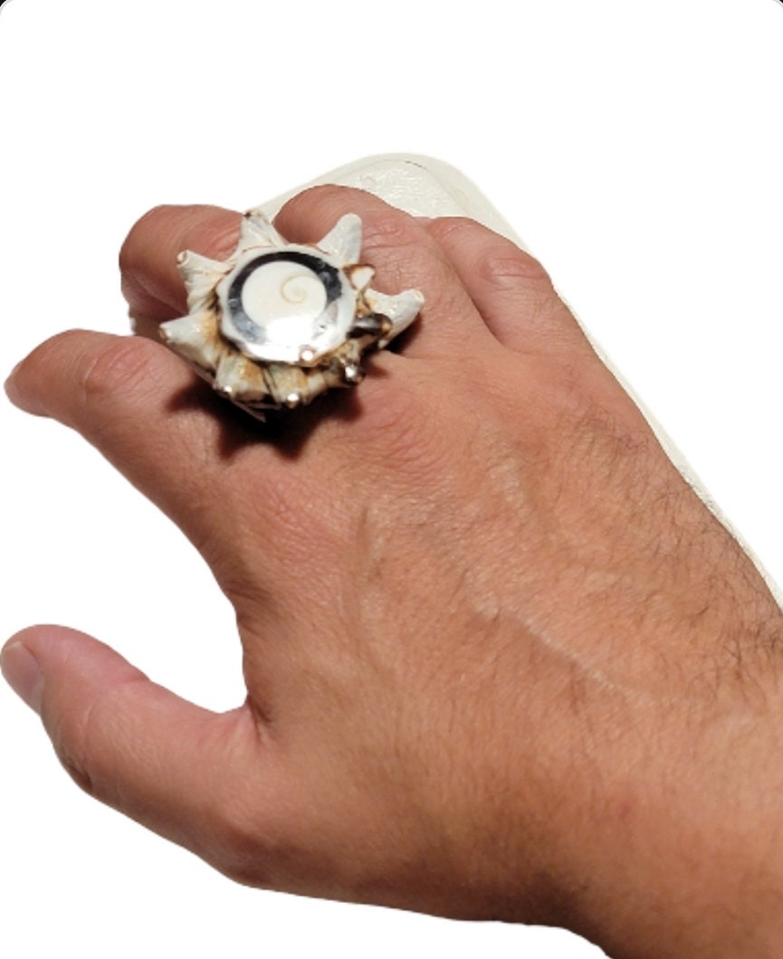 NATIVE TAINO/TAINA Spiral of Life Conch Shell Ring - Etsy
