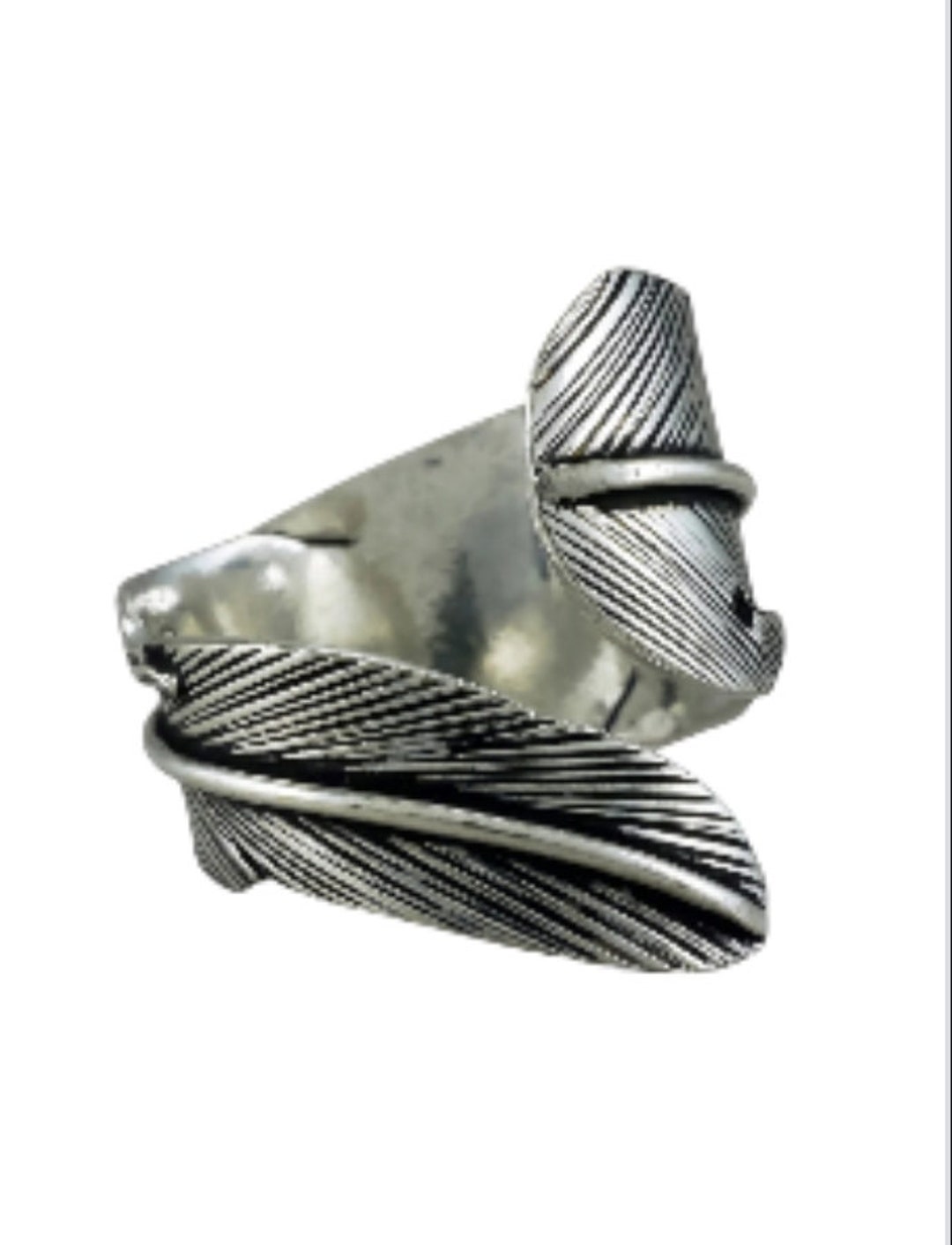 NATIVE AMERICAN Wrapped Feather Ring - Etsy