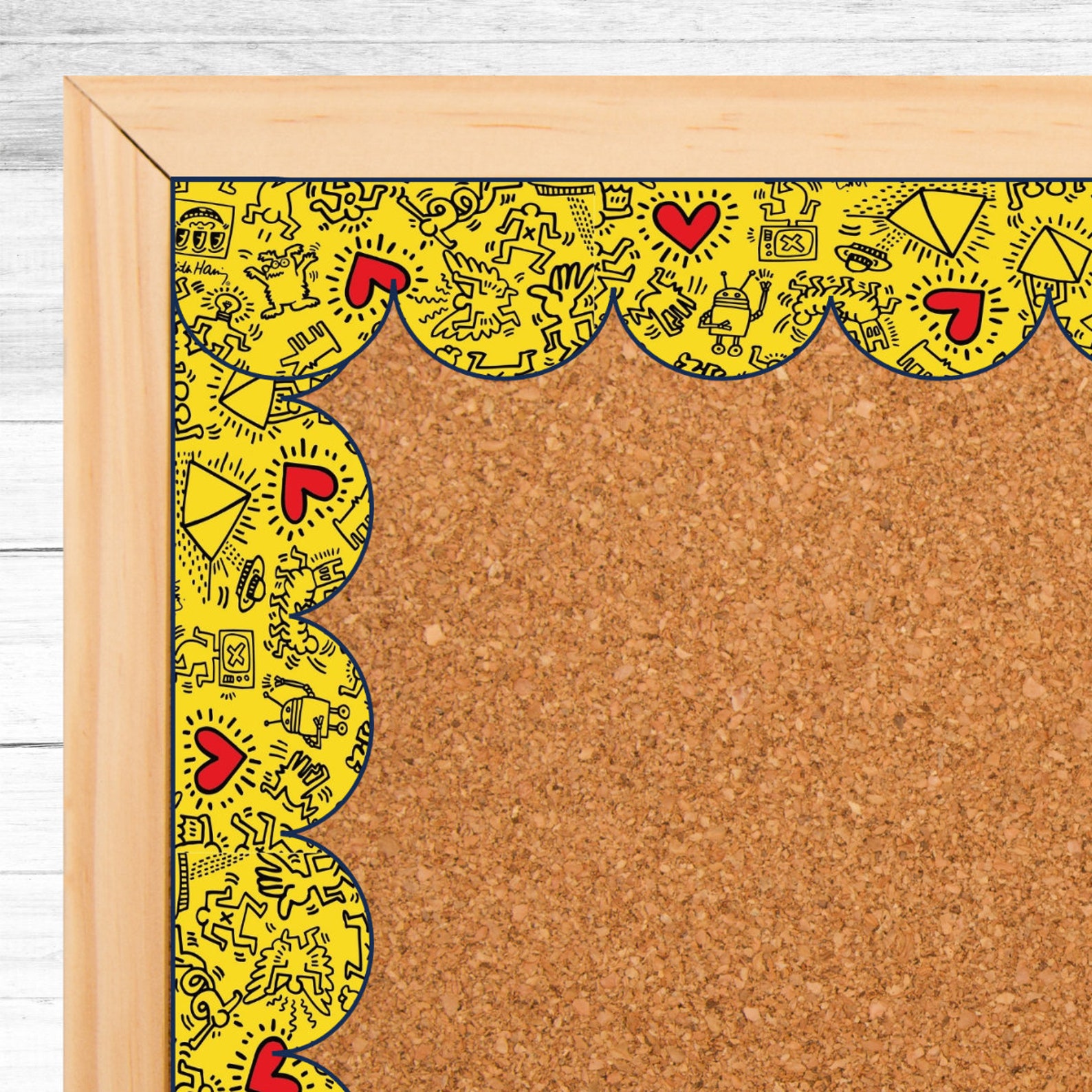 Keith Haring Bulletin Board Border - Etsy