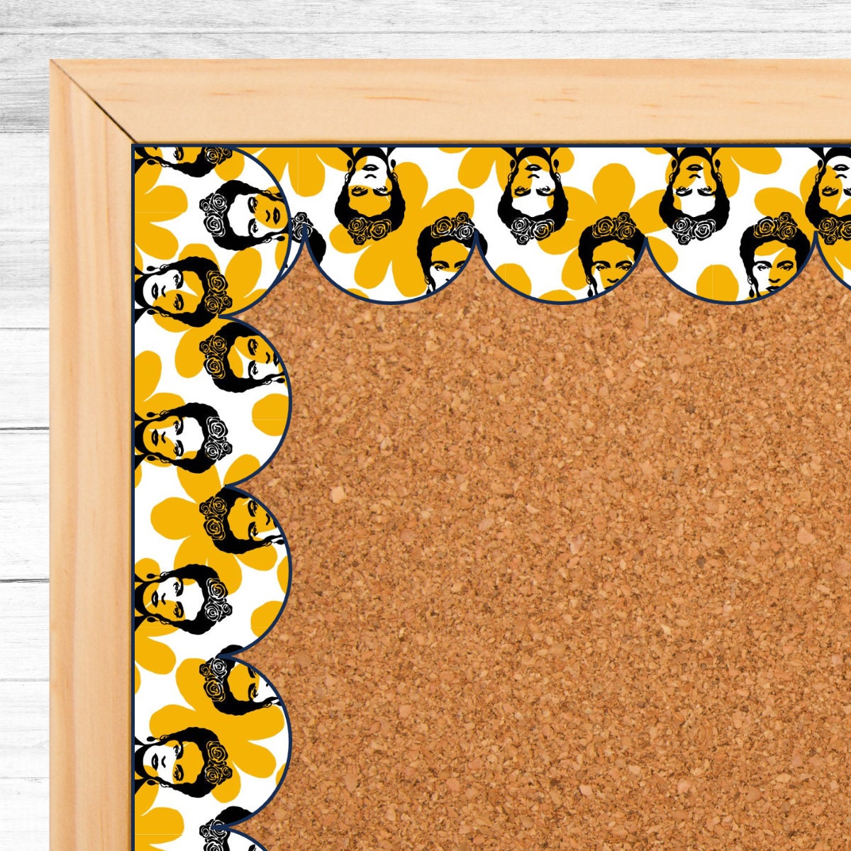 Fredia Kahlo Bulletin Board Border - Etsy