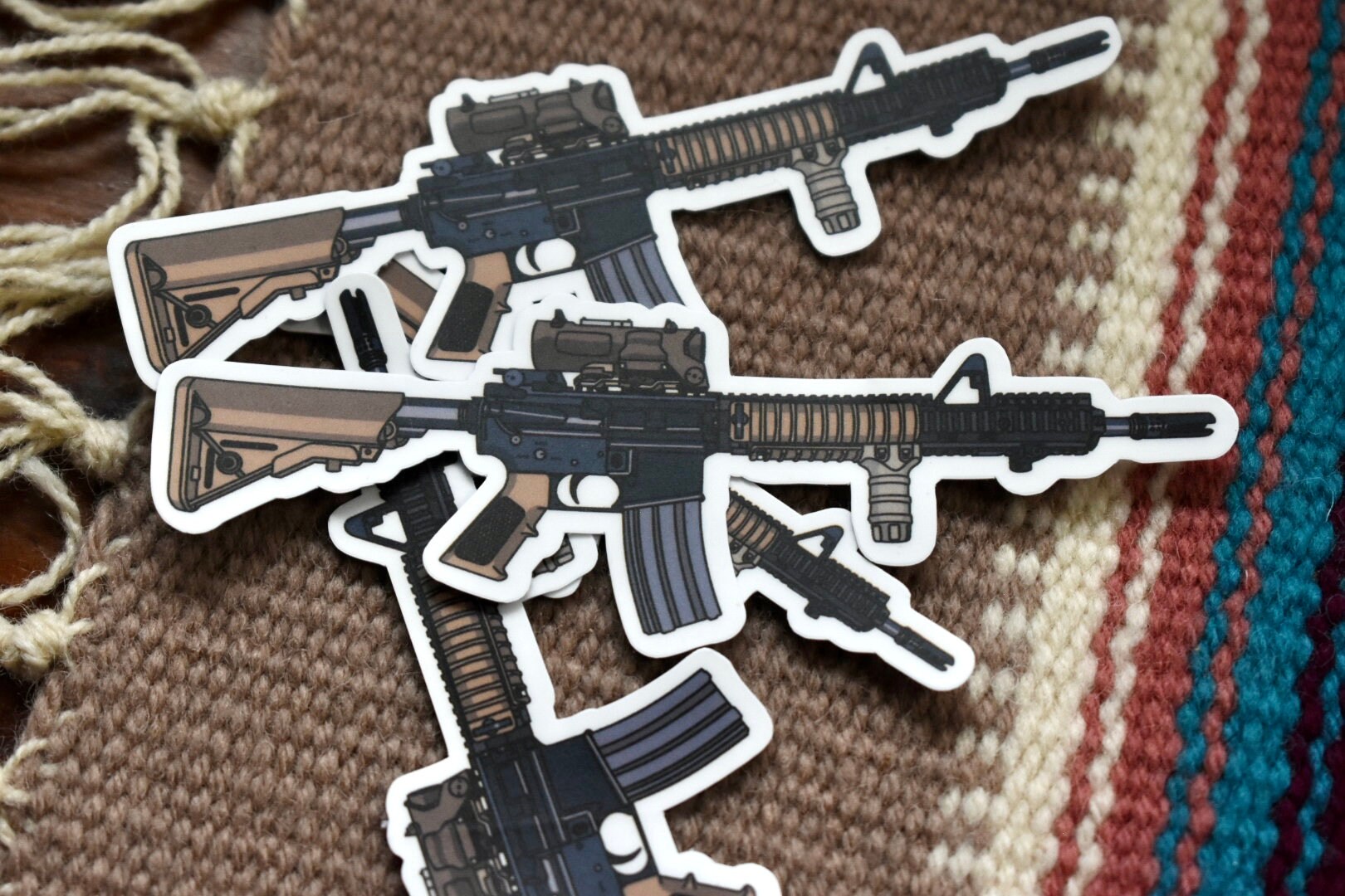 Rifle Gun Sticker AR-15 Spector Waterproof Vinyl Sticker - Etsy