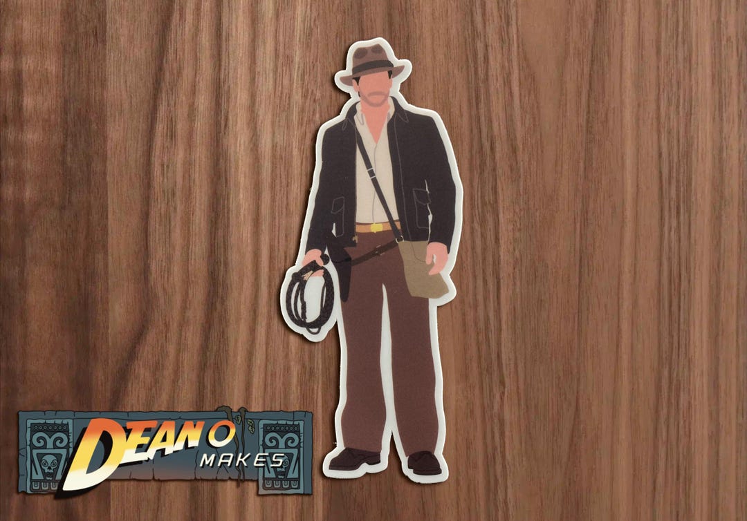 Indiana Jones Sticker: Raiders of the Lost Ark, Waterproof Decal - Etsy