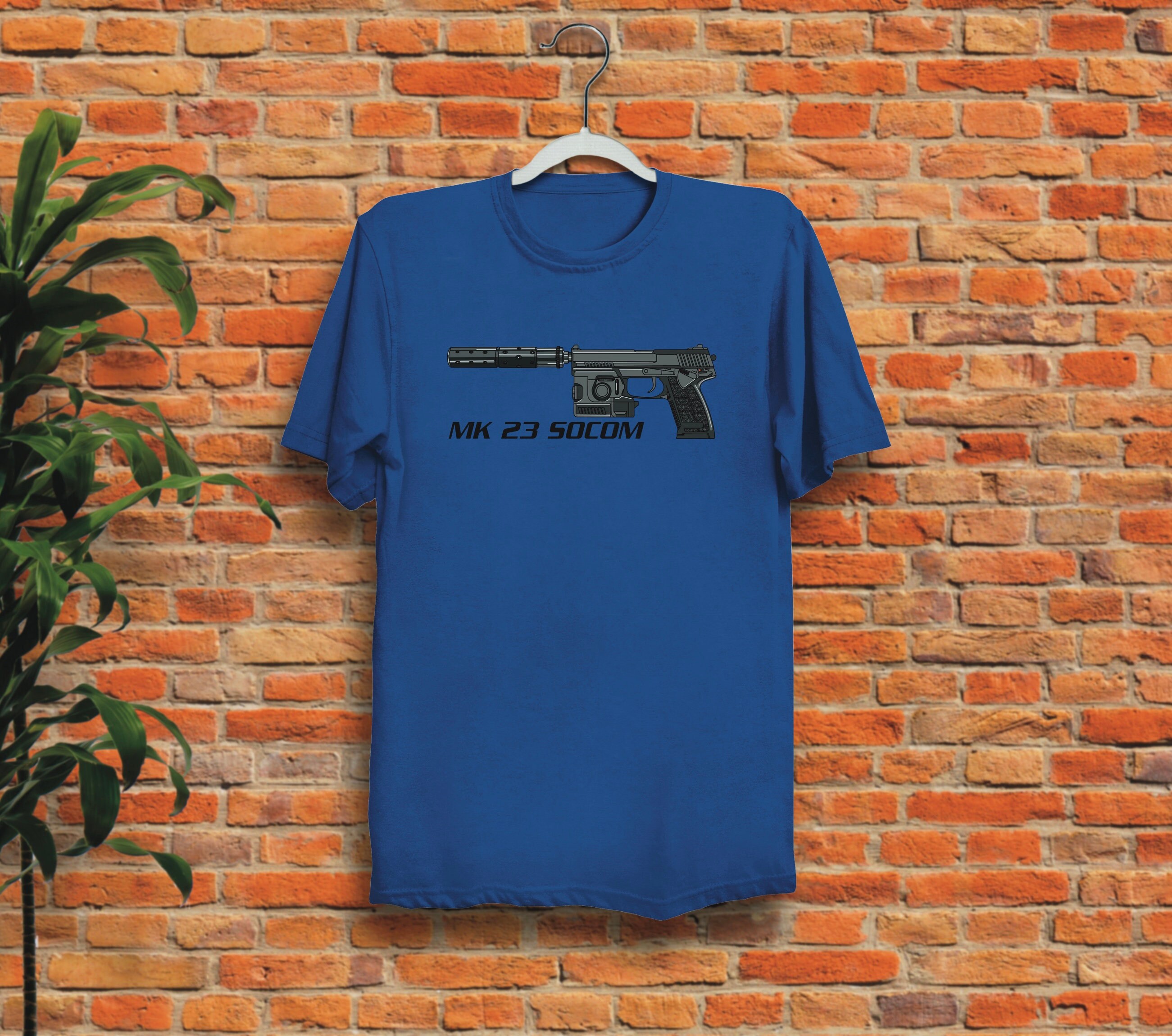 Pistol Gun Tee HK Mk23 SOCOM Metal Gear Solid T Shirt 3600 - Etsy