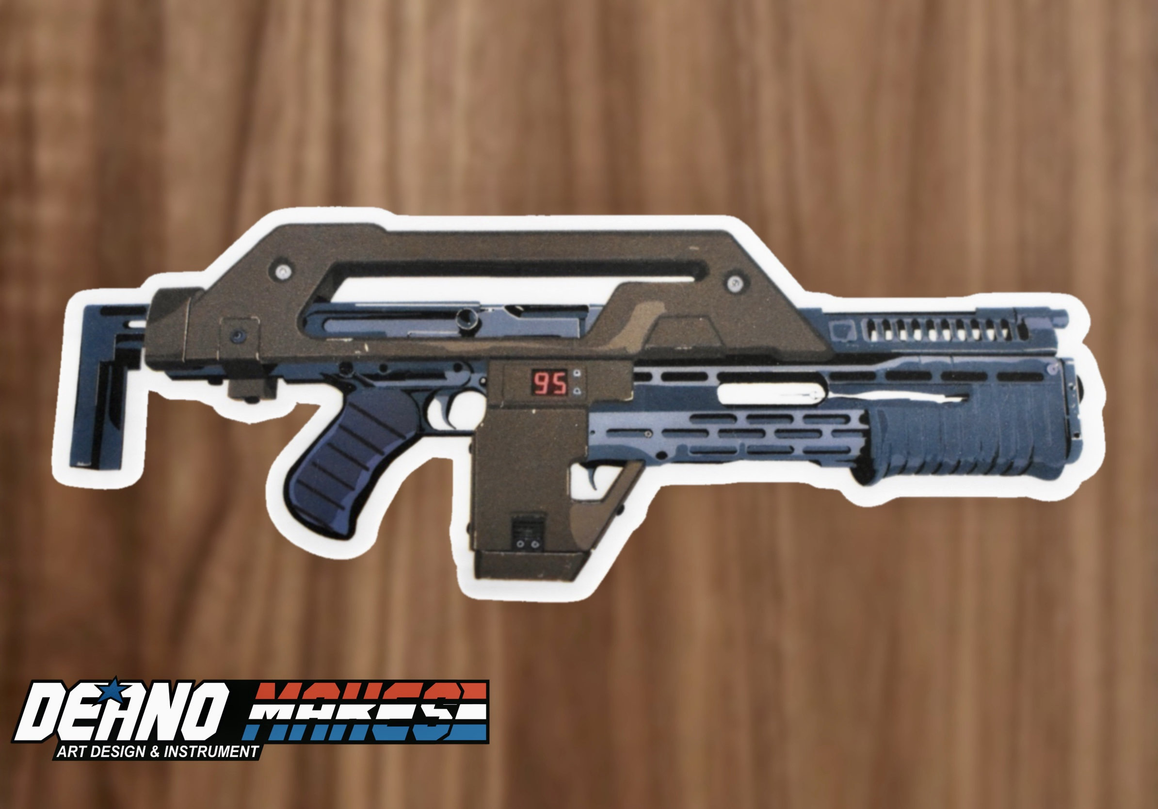 Aliens Movie Sticker Pulse Rifle Waterproof Vinyl Sticker M41-A - Etsy