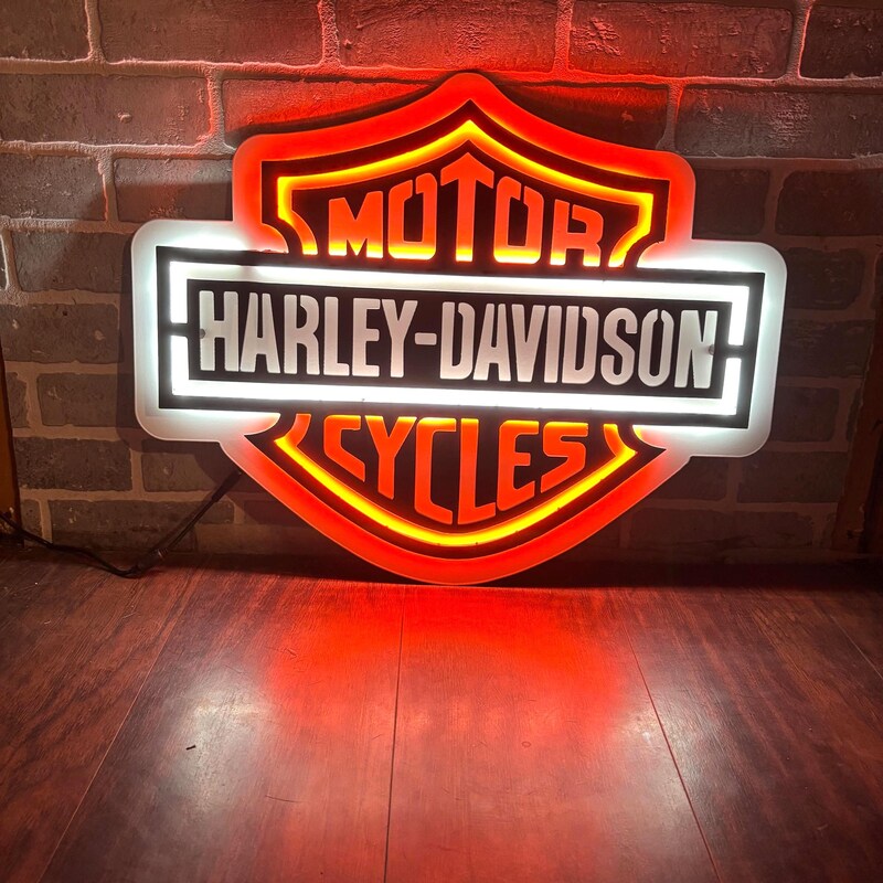 Harley Davidson Sign - Etsy