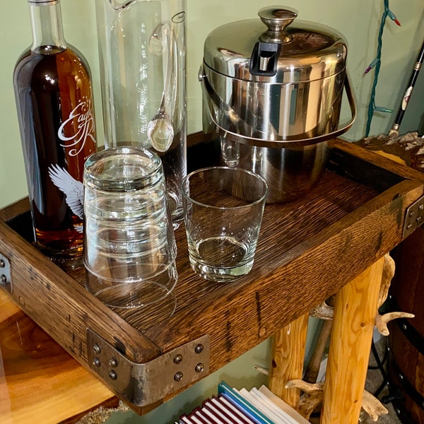 Wine Barrel Tray - Etsy