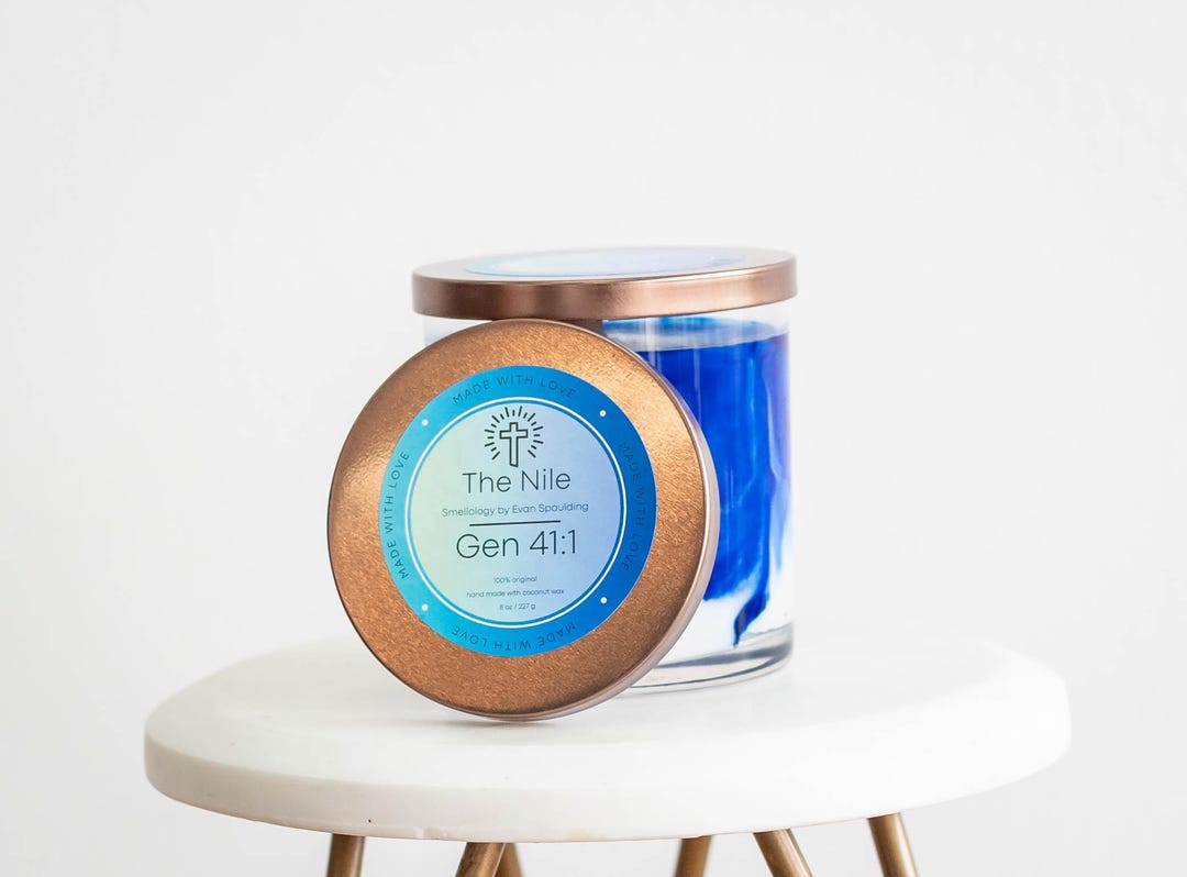 The Nile| Christian Bible Verse Candle | Get 41: 1 | Coconut Wax With ...
