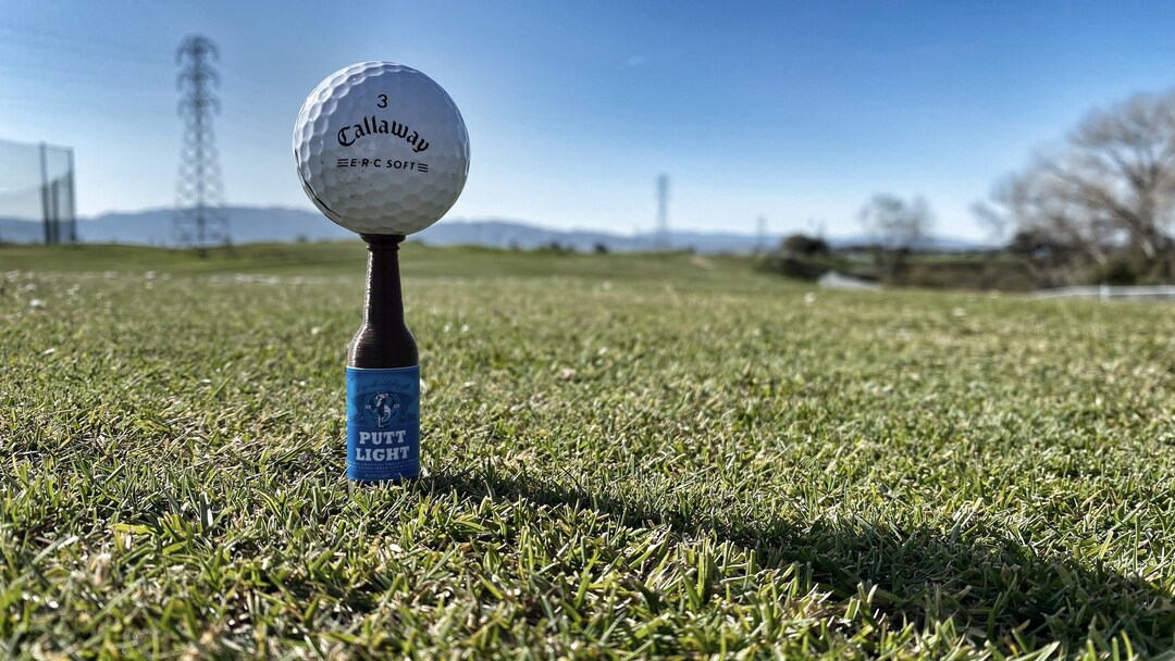Beer Bottle Golf Tees, Putt Light, Unbreakable Plastic Golf Tees ...