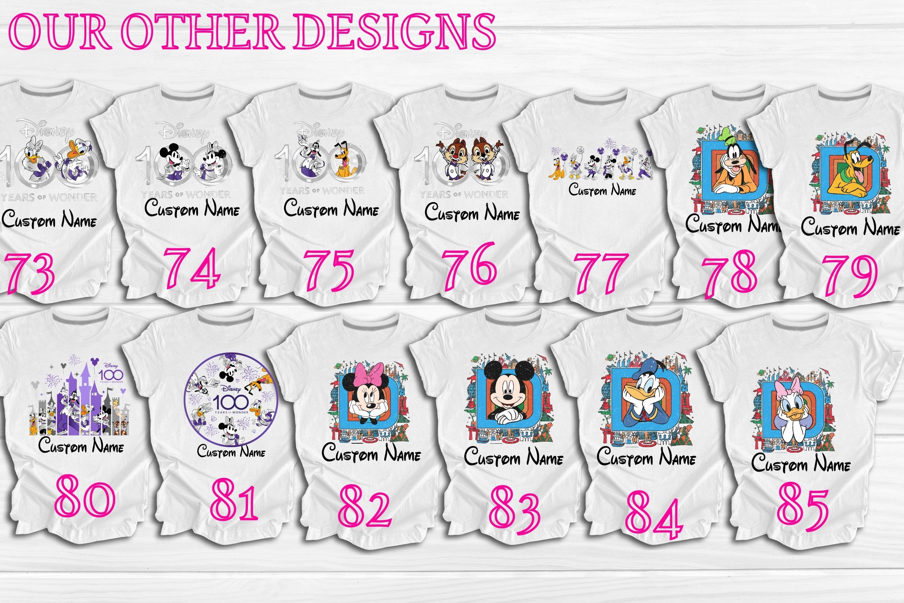 Custom 2024 Disney Castle Shirts, Custom Disney Shirt, Disney ...