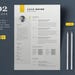 Professional Resume Template 2-page Cover Letter Indesign, Illustrator ...