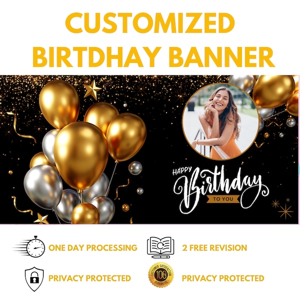 Birthday Banners - Etsy