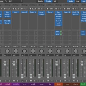 FULL Mixing and Mastering Template STOCK PLUGINS for Logic Pro X - Etsy