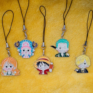 Pirate One Piece Inspired Anime Keychain Phone Charm - Etsy Canada
