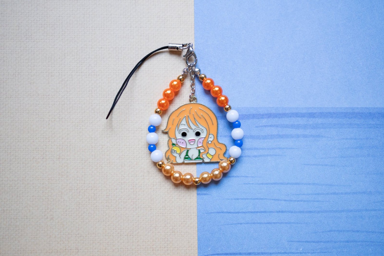 Pirate One Piece Inspired Anime Keychain Phone Charm - Etsy Canada