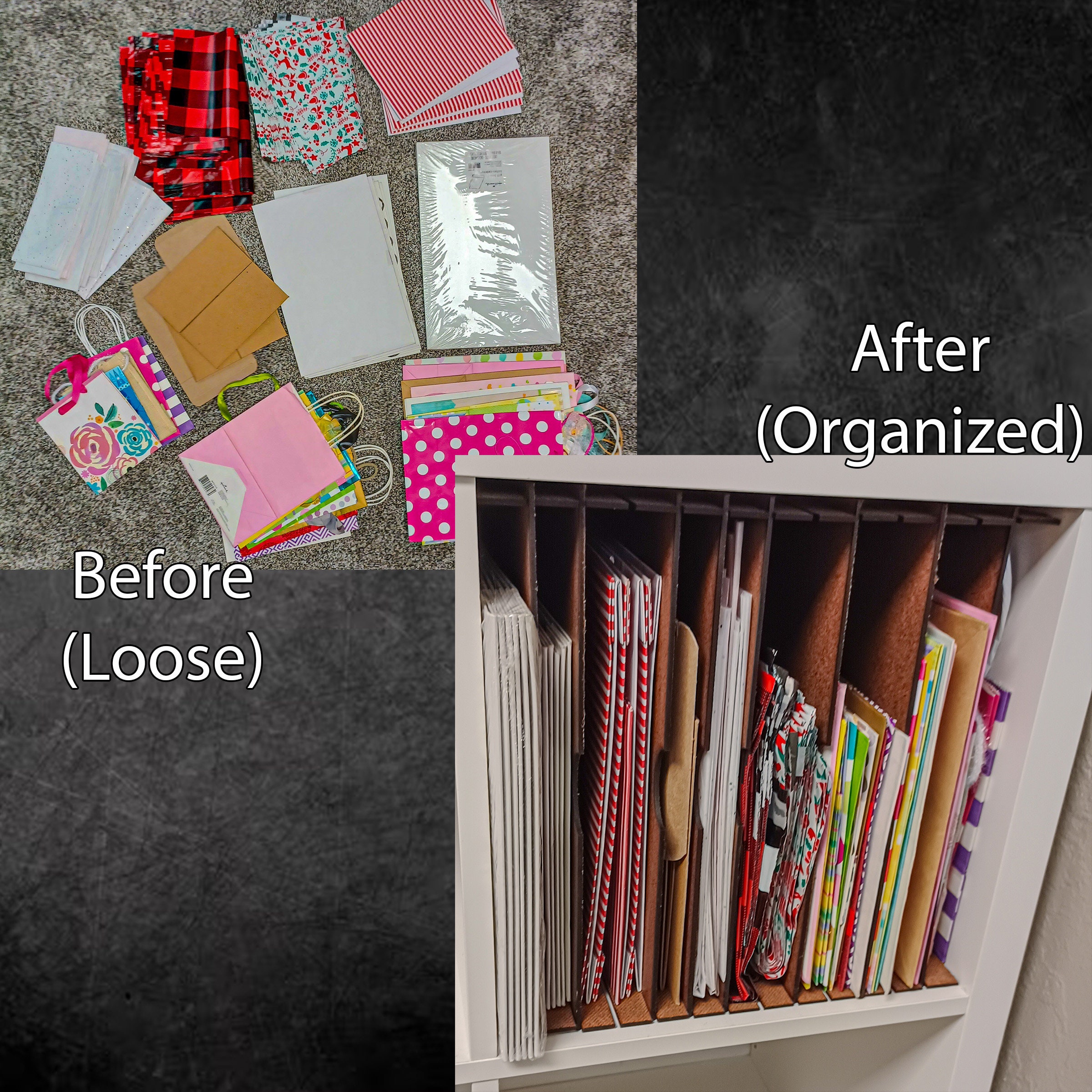 12 Shelf Insert for Cube Shelf Unit - Compatible With IKEA KALLAX ...