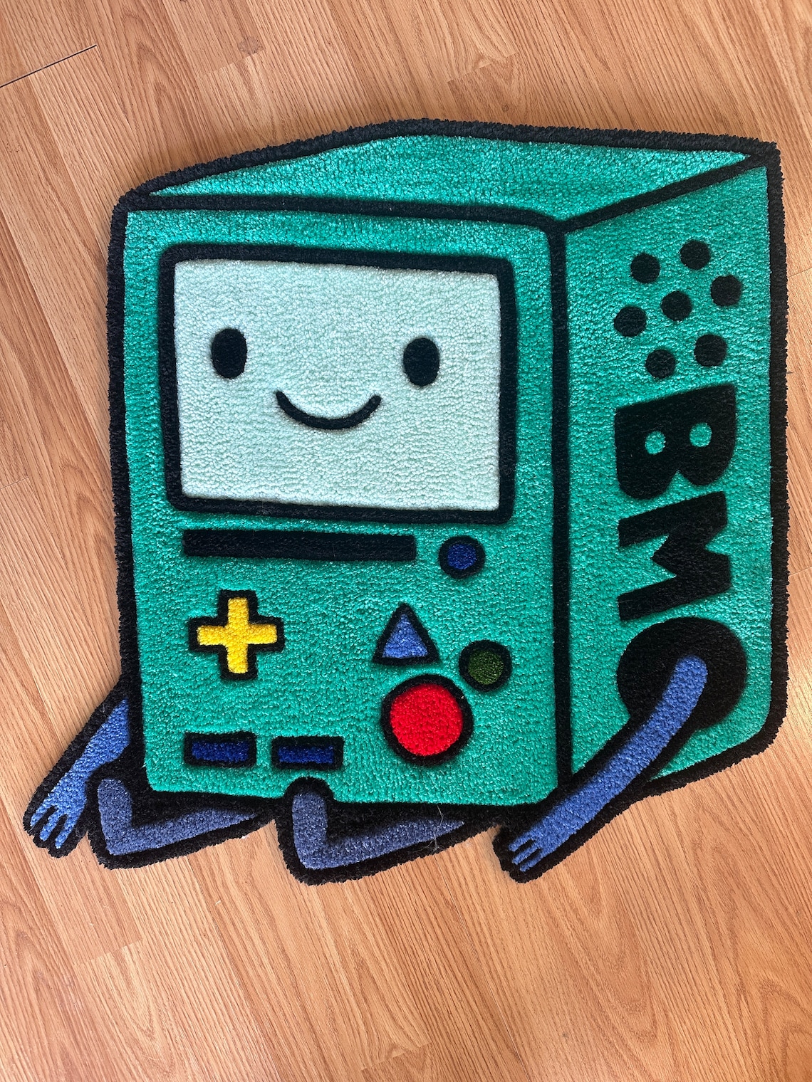 BMO Adventure Time Hand Tufted Rug Unique Gift - Etsy
