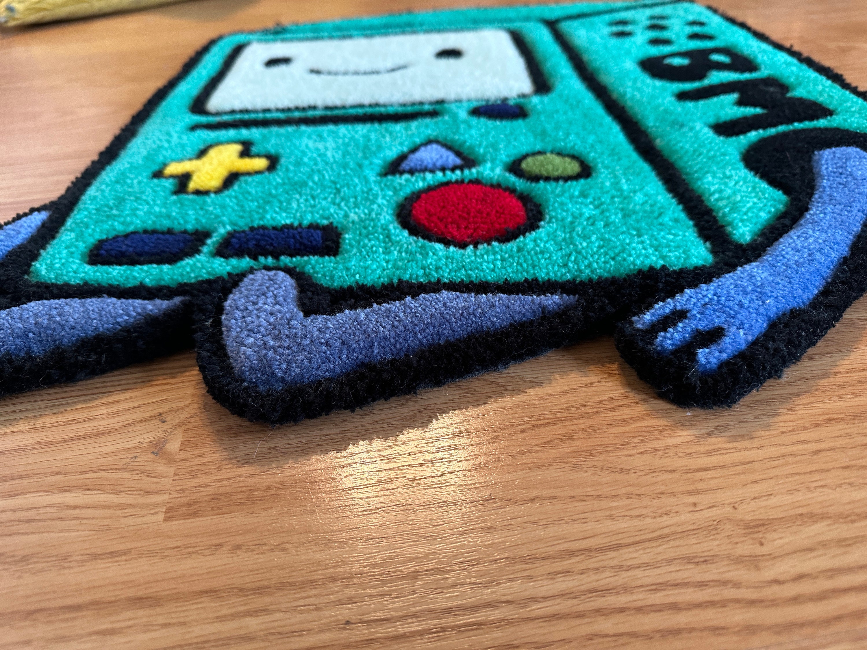 BMO Adventure Time Hand Tufted Rug Unique Gift - Etsy