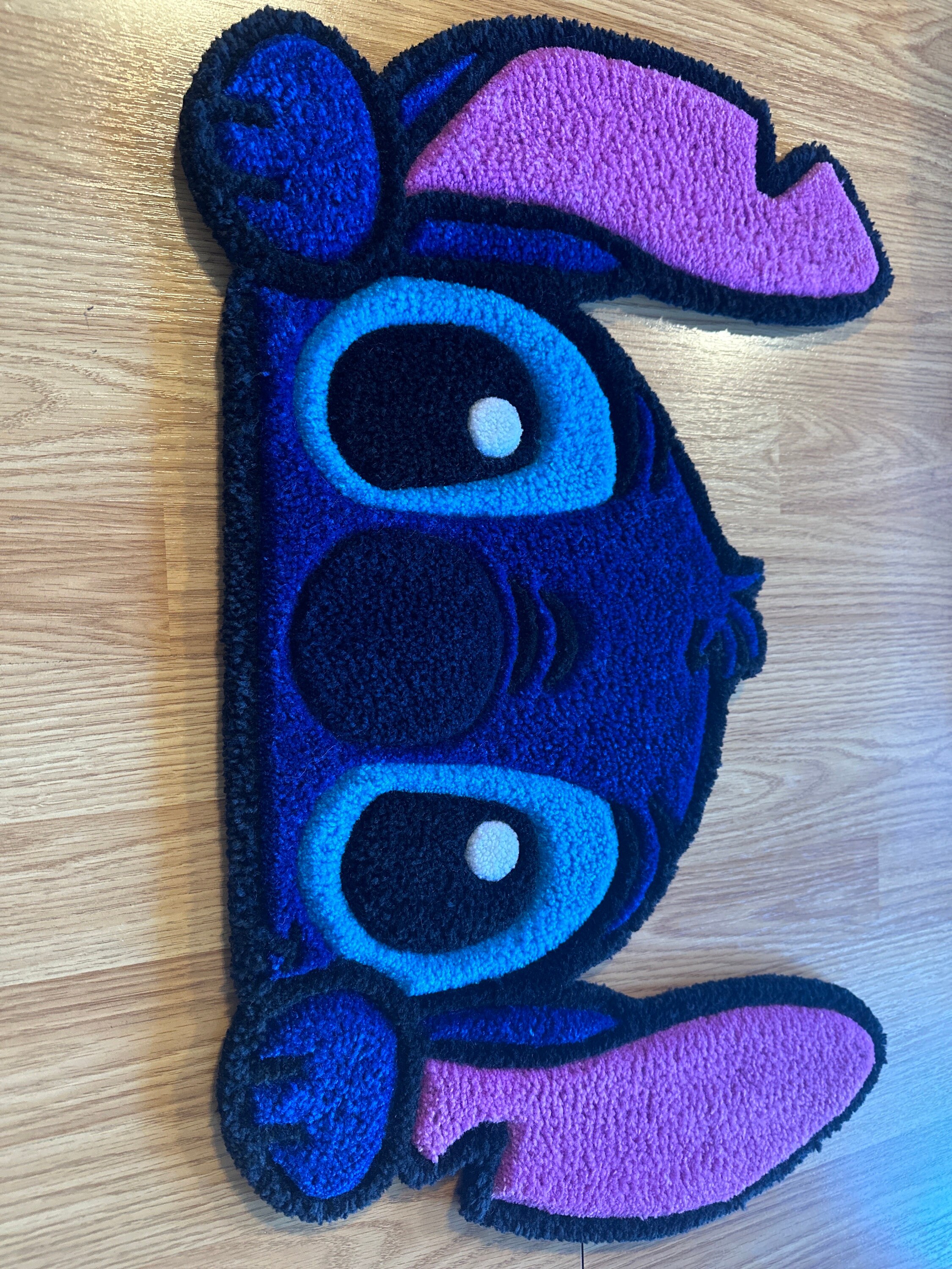 Stitch - Lilo and Stitch - Hand Tufted Rug- Unique Gift - Etsy