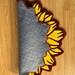 Sunflower Hand Tufted Rug - Etsy